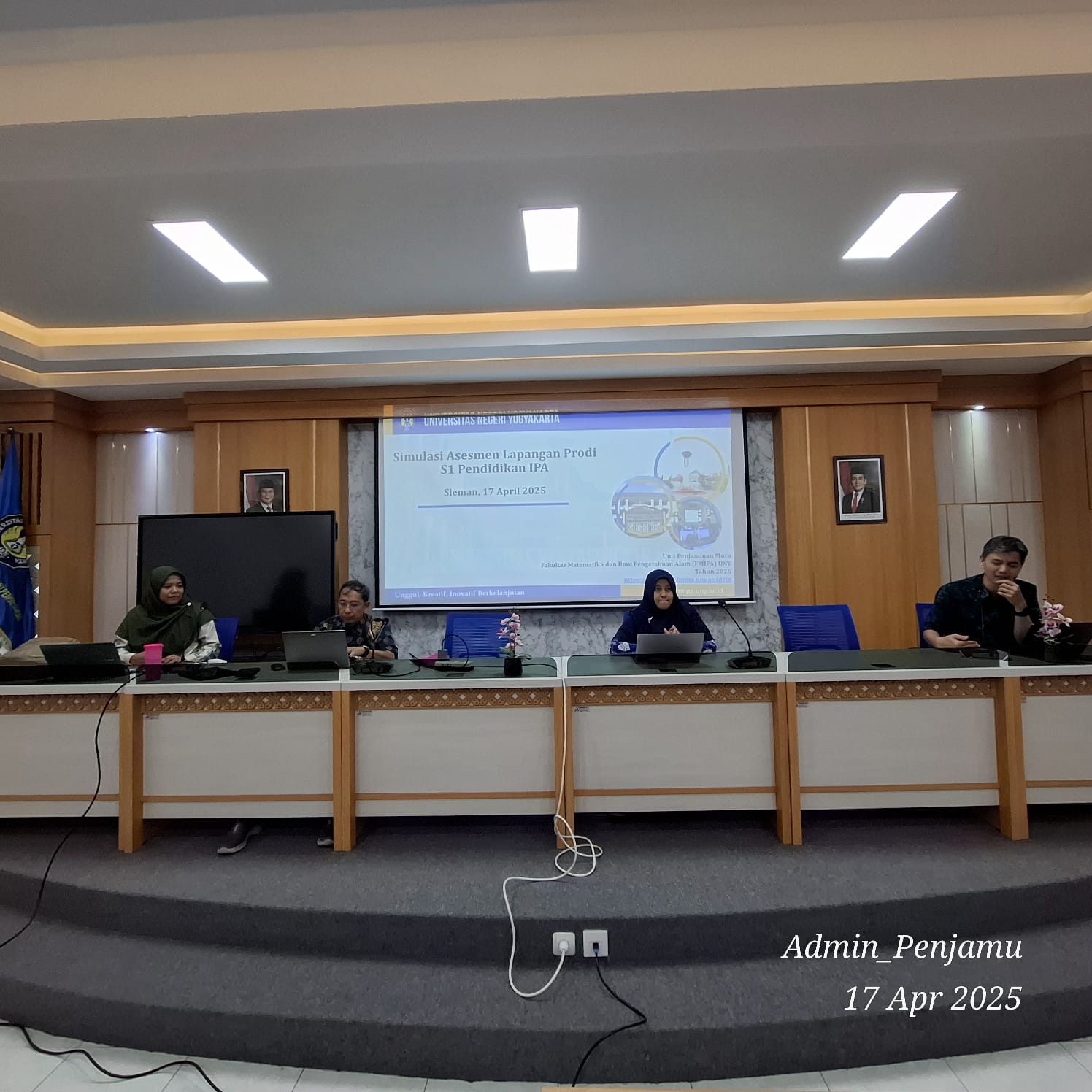 Pendidikan IPA FMIPA UNY Gelar Simulasi Asesmen Lapangan: Langkah Strategis Menuju Akreditasi ...